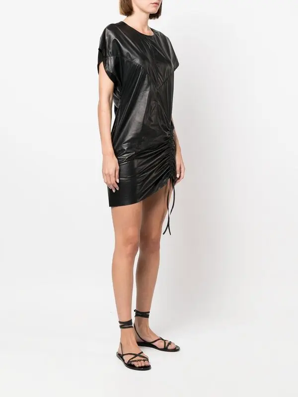 Isabel Marant Adelissa Leather Mini Dress