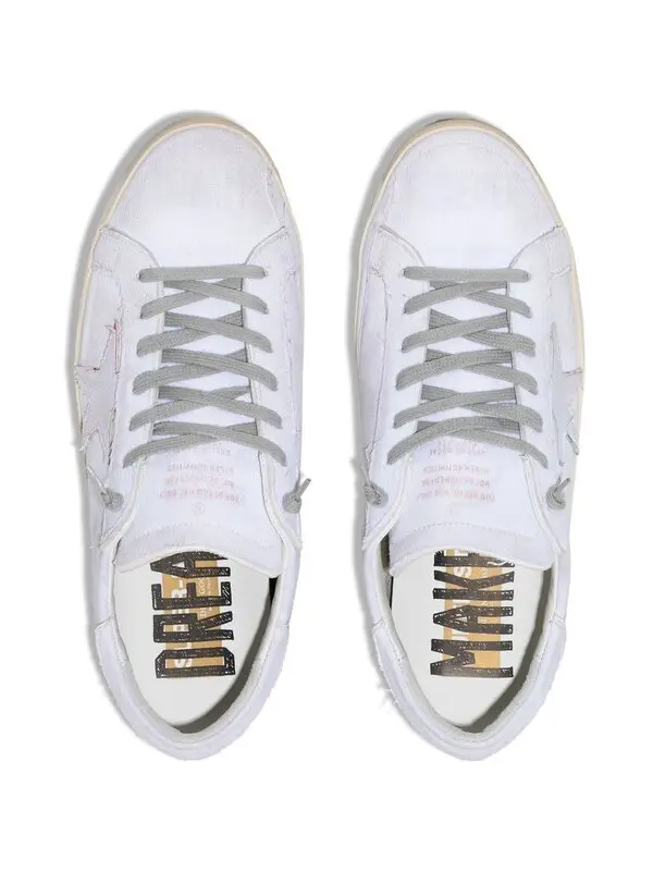 GOLDEN GOOSE Super-star Low-top Sneakers - White