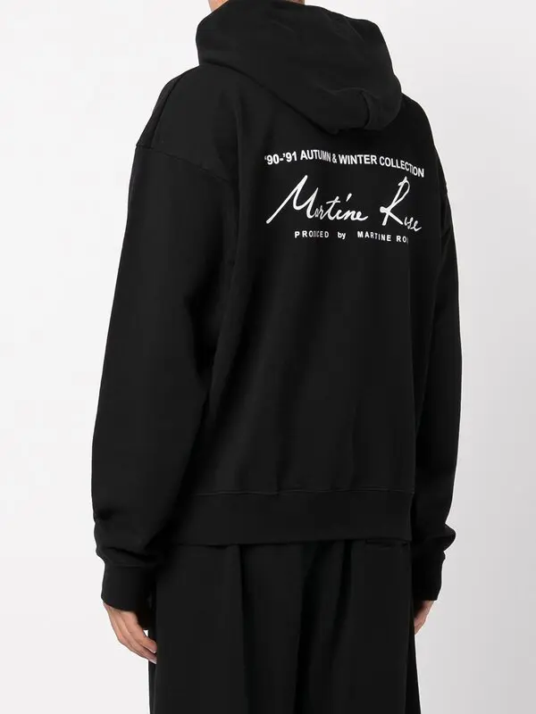 Martine Rose Oversized Logo Hoodie