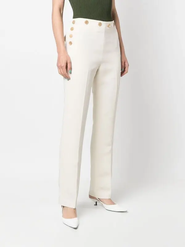 Khaite High-waisted Trousers