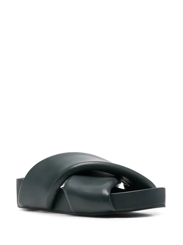 JIL SANDER Crossover Toe-strap Sandals