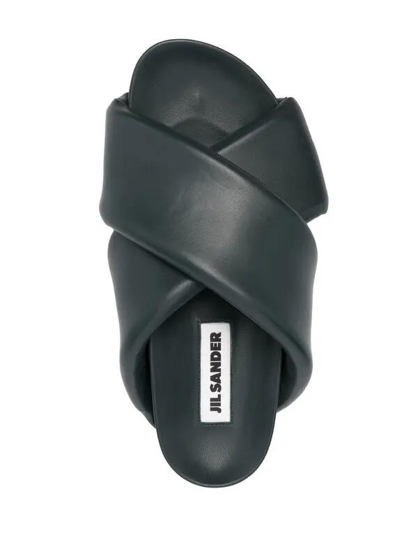 JIL SANDER Crossover Toe-strap Sandals