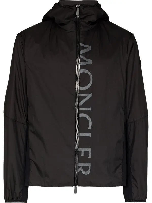 Moncler Ichiro Zip-Up Windbreaker Jacket - Black | Editorialist