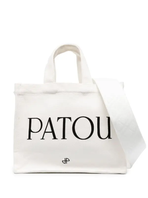 Patou Small Canvas Tote