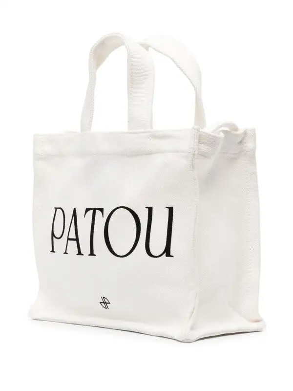 Patou Small Canvas Tote