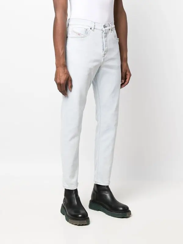 DIESEL® Straight-leg Washed Jeans