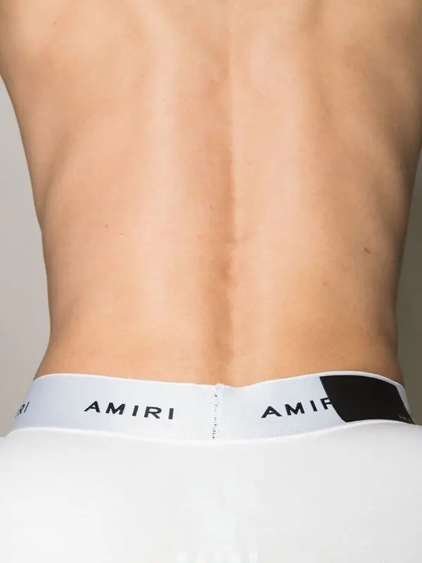 Amiri Logo-waistband Stretch-design Boxers