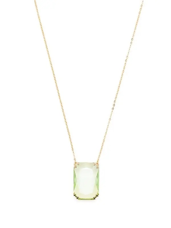 SWAROVSKI Millenia Gold-tone Necklace - Green