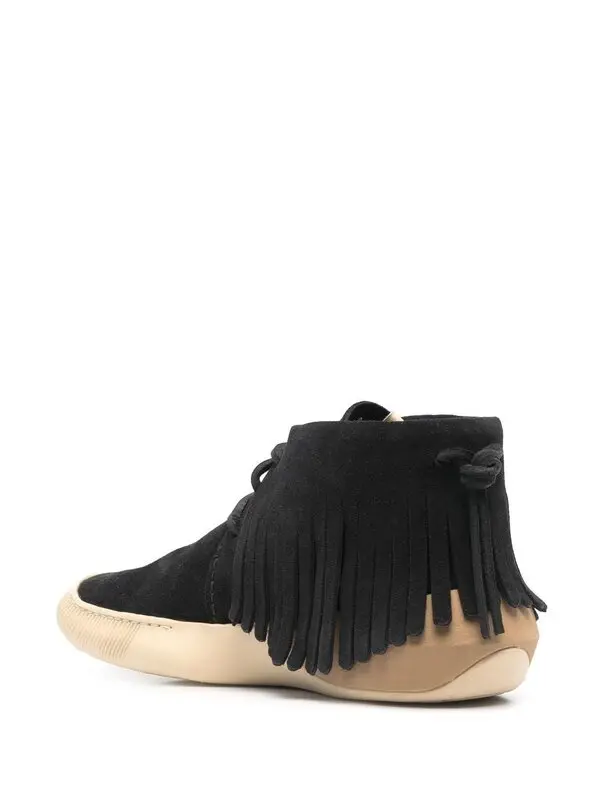 Visvim Fringed Suede Desert Boots