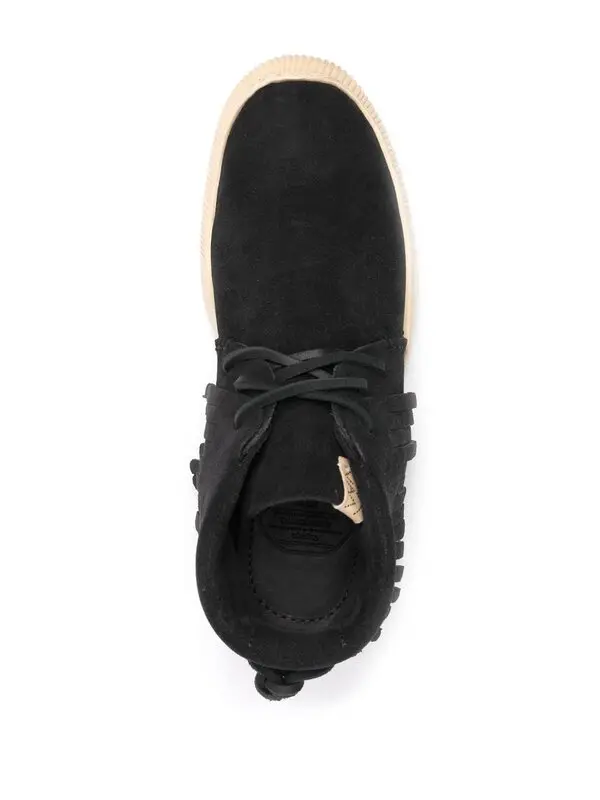Visvim Fringed Suede Desert Boots