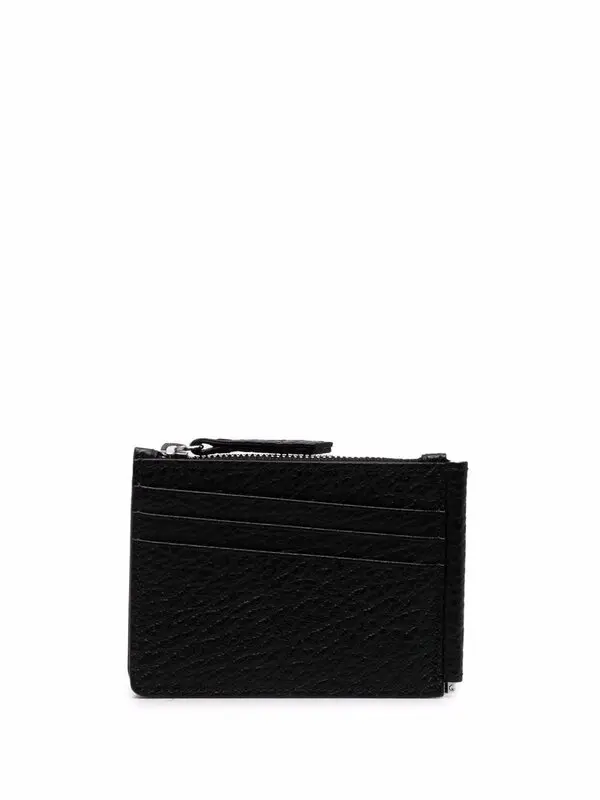MAISON MARGIELA Four-stitch Leather Wallet - Black