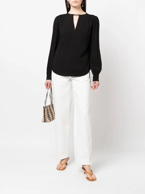 Michael Kors Long Sleeve Blouse