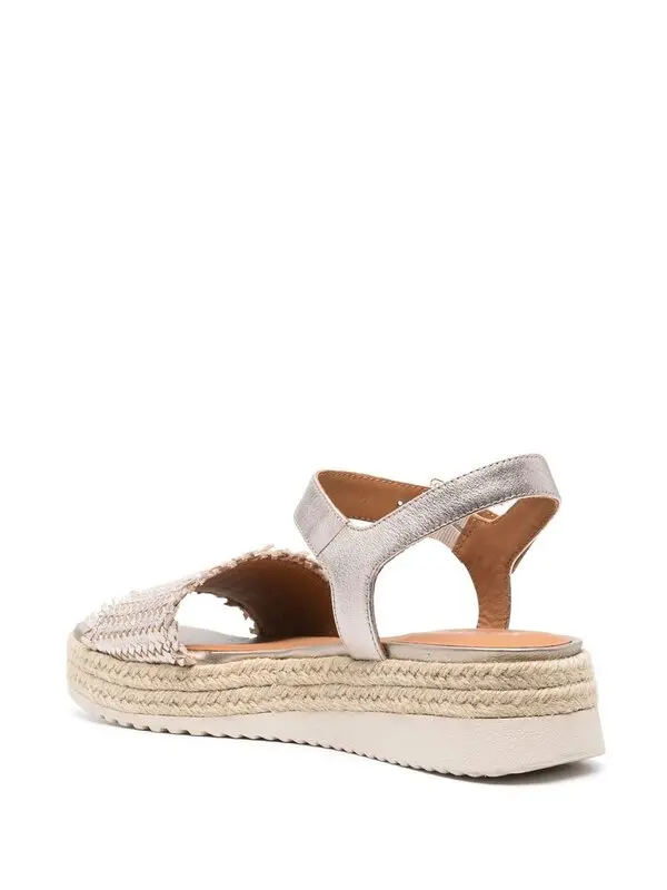 Geox Eolie Woven Jute Sandals