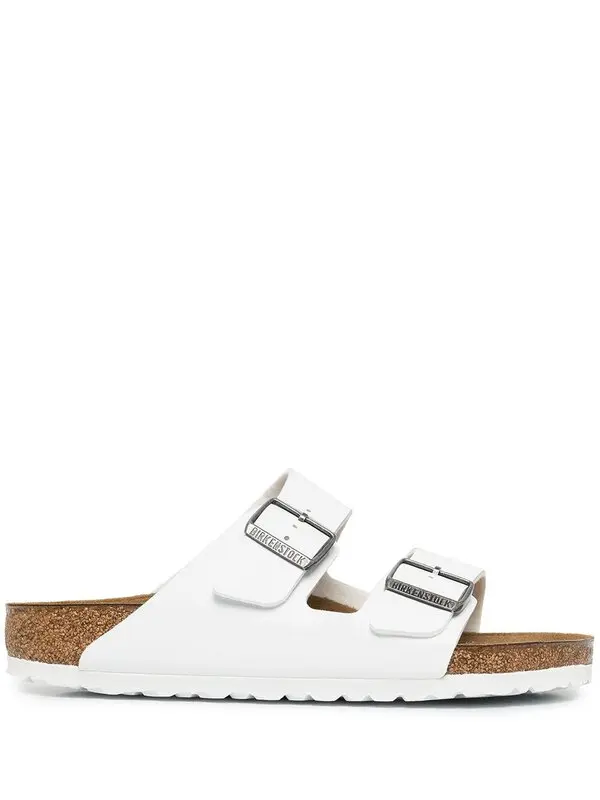 BIRKENSTOCK Arizona Leather Sandals - White