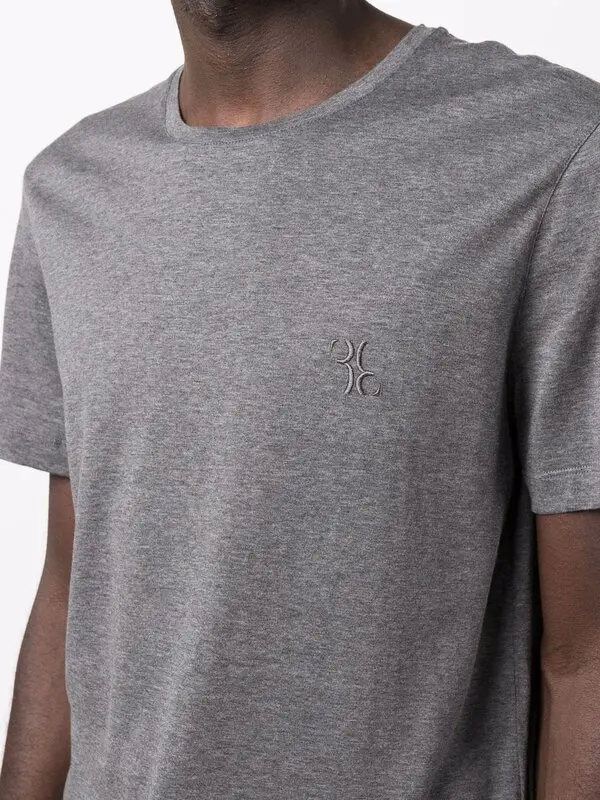 BILLIONAIRE Embroidered-logo T-shirt