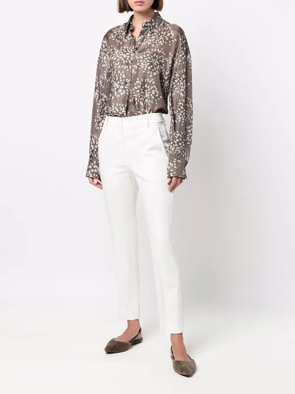 Brunello Cucinelli Cropped-leg Trousers