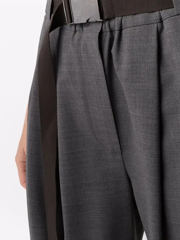 Brunello Cucinelli Cropped Straight-leg Trousers