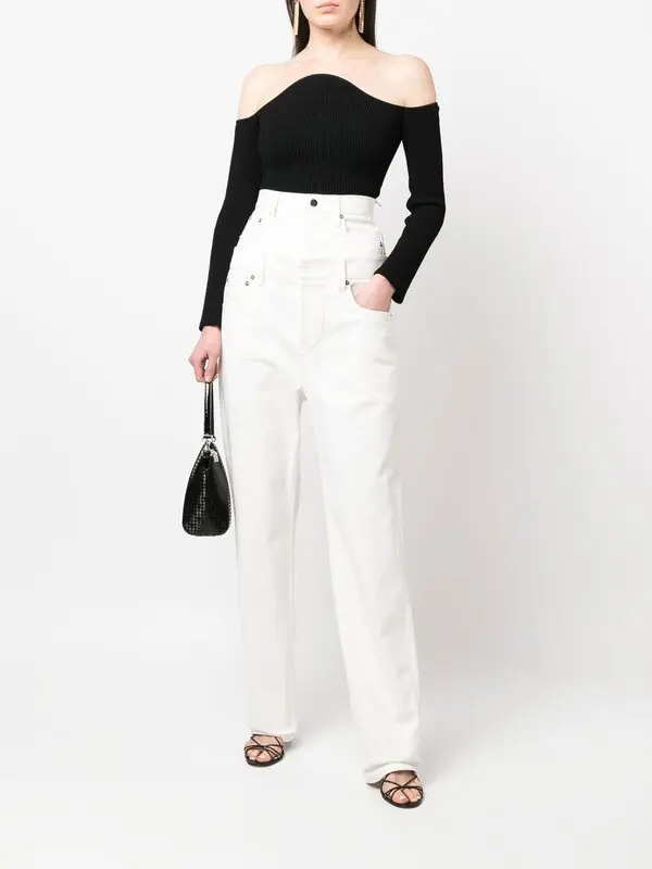AC9 Panelled High-waisted Trousers