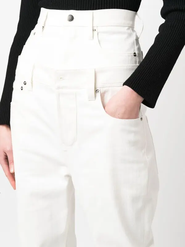 AC9 Panelled High-waisted Trousers