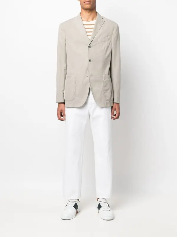 Boglioli Fitted Single-breasted Blazer