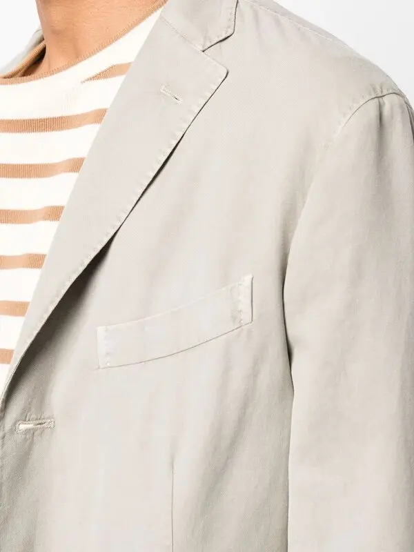 Boglioli Fitted Single-breasted Blazer
