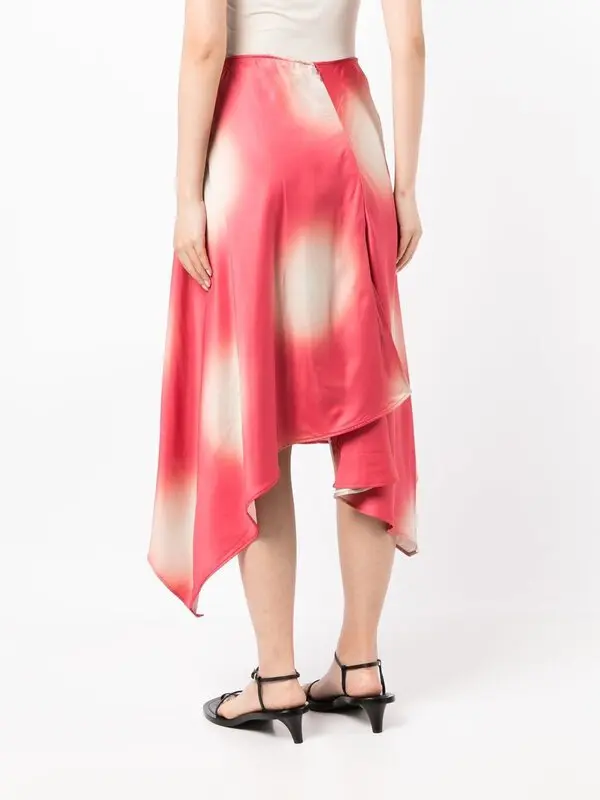 Shanghai Tang X Yuni Ahn Asymmetric Midi Skirt