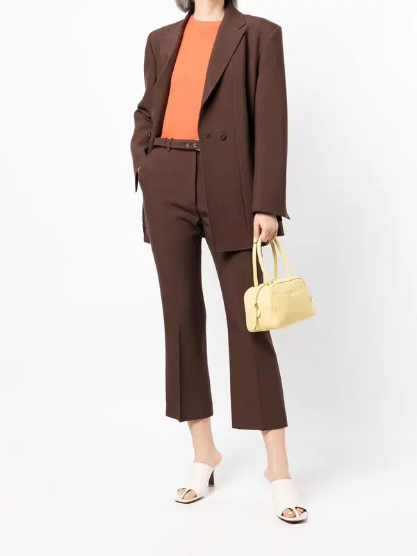 Shanghai Tang Cropped Tailored Trousers