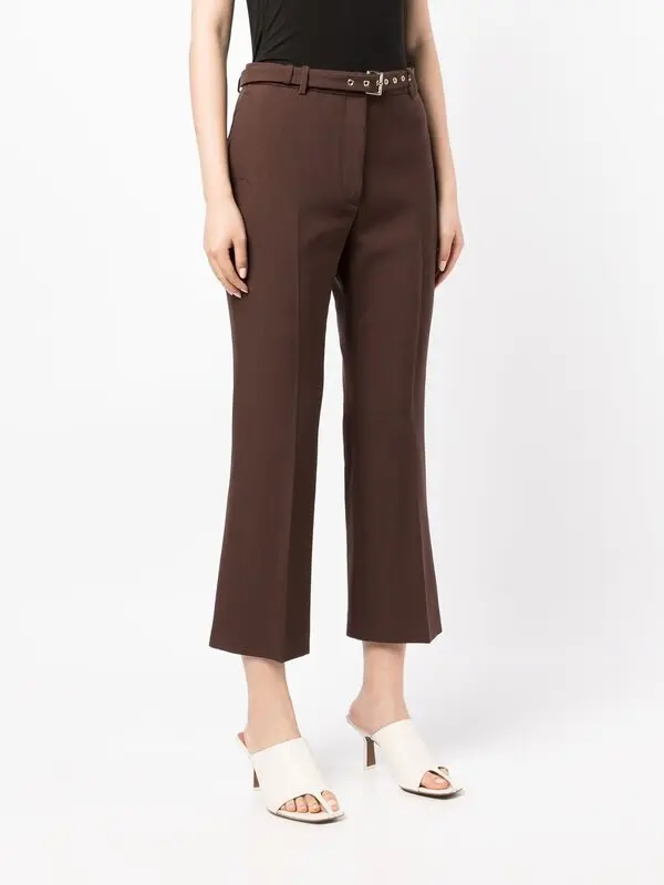 Shanghai Tang Cropped Tailored Trousers