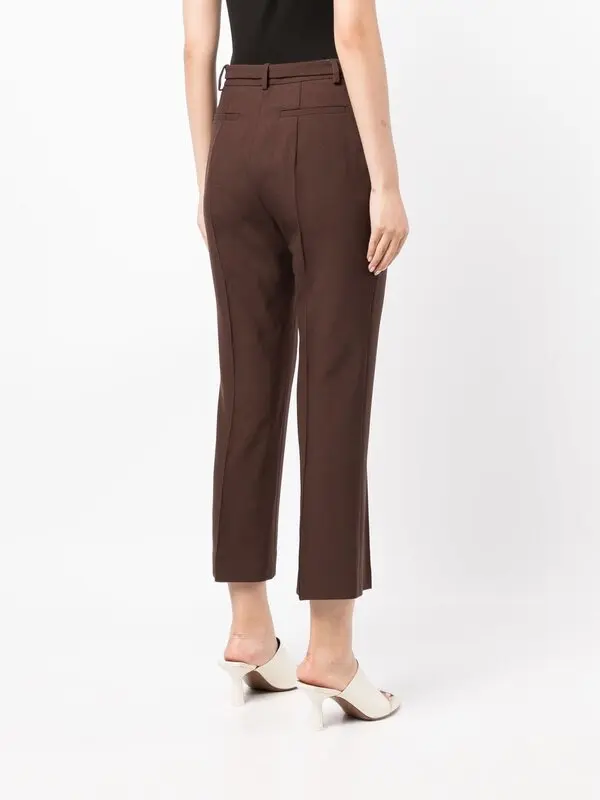 Shanghai Tang Cropped Tailored Trousers