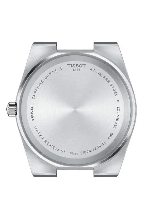 TISSOT Prx Leather Strap Watch