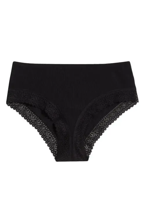 Simone Perele Eugenie Boyshort Panties - Black