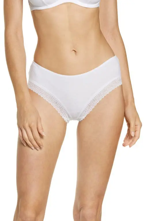 Simone Perele Eugenie Boyshort Panties - White