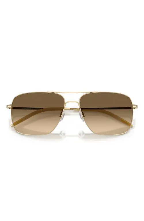 Oliver Spencer Clifton Aviator Sunglasses