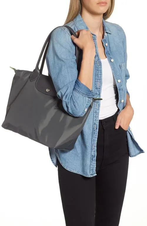 Longchamp Le Pliage Recycled Canvas Shoulder Tote Bag