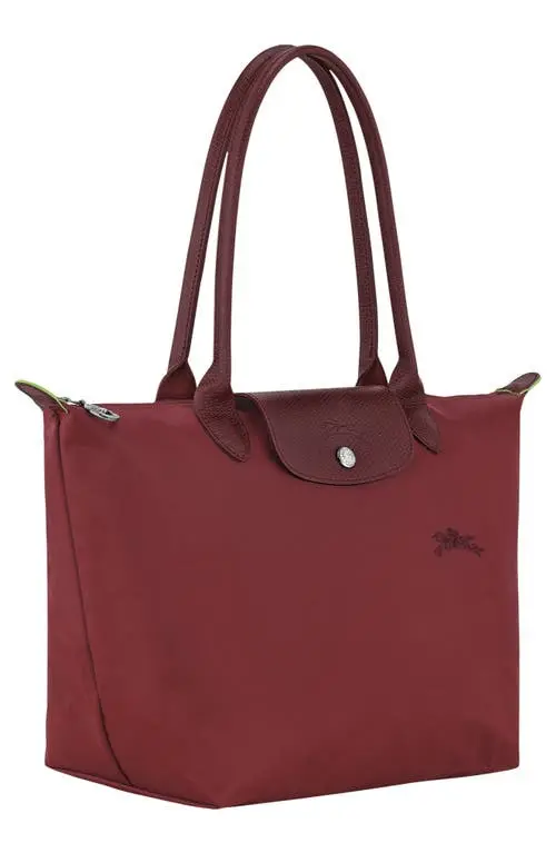 Longchamp Le Pliage Recycled Canvas Shoulder Tote Bag - Pomegranate