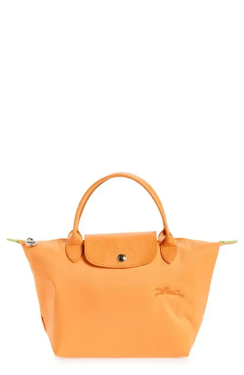 Longchamp Le Pliage Green Recycled Canvas Top Handle Bag