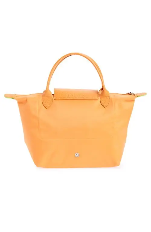 Longchamp Le Pliage Green Recycled Canvas Top Handle Bag