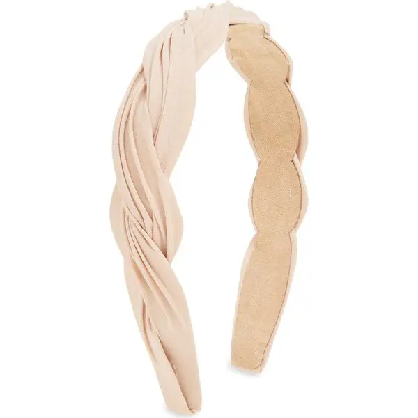 Tasha Twisted Headband - Taupe