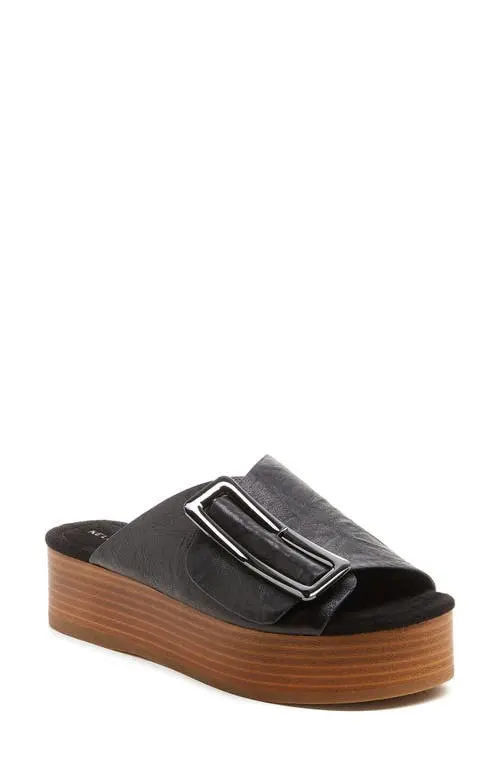 KELSI DAGGER BROOKLYN Dover Platform Sandal - Black