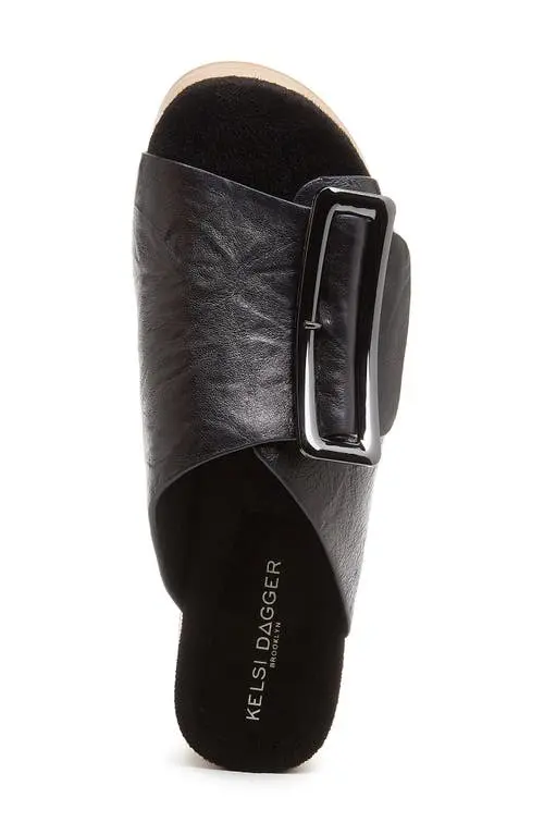 KELSI DAGGER BROOKLYN Dover Platform Sandal - Black