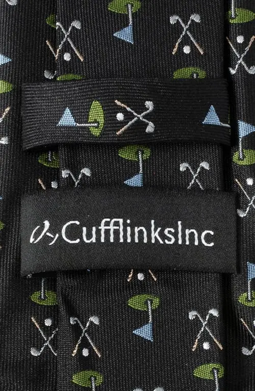 CUFFLINKS, INC. Golf Patterned Neck Tie