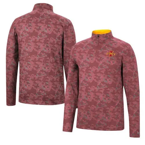 COLOSSEUM Iowa State Cyclones Tivo Quarter-zip Jacket