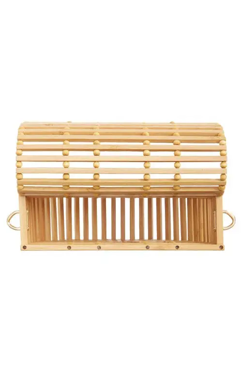 Cult Gaia Ark Flap Bamboo Crossbody