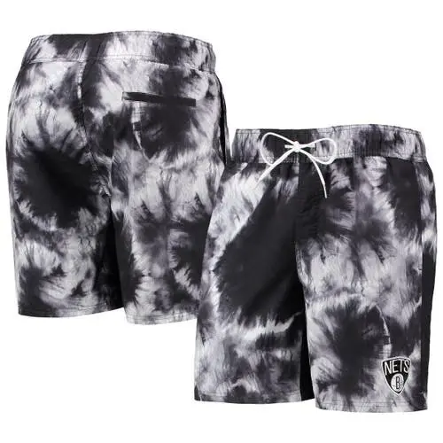 G-III SPORTS BY CARL BANKS Splash Volley Swim Shorts - Black