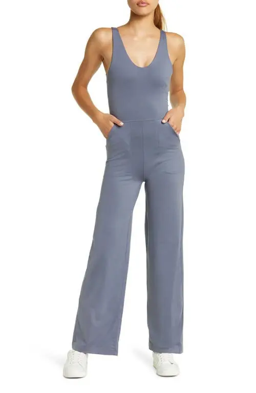 Zella Wide Leg Tank Jumpsuit