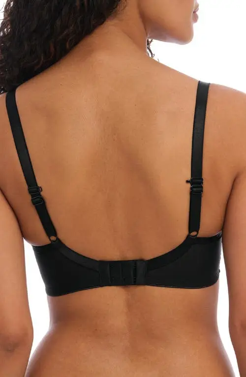 Freya Tailored Plunge Underwire T-shirt Bra - Black