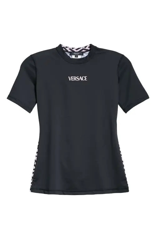 Versace La Greca Logo Gym T-shirt