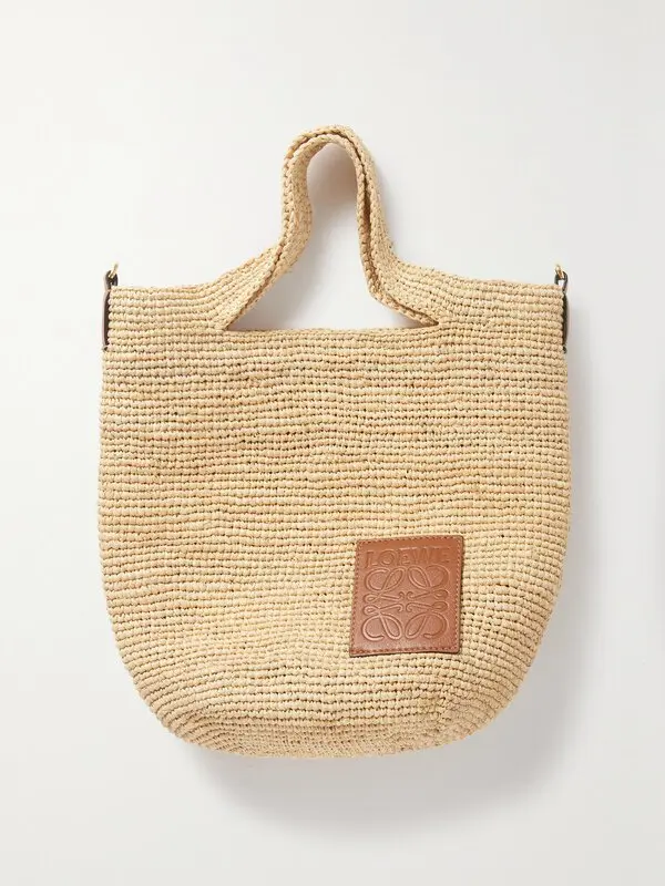 Loewe Raffia Tote