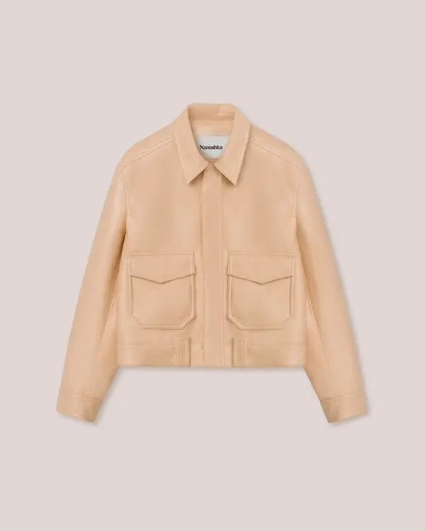 Nanushka Ruben Regenerated Leather Jacket