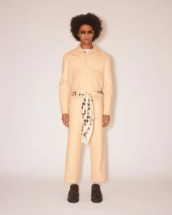 Nanushka Ruben Regenerated Leather Jacket